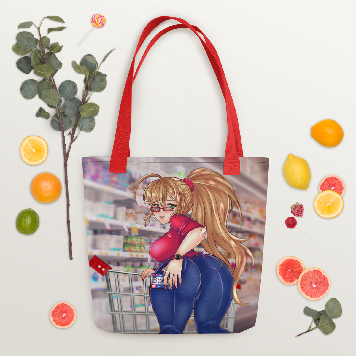 Huge. Enormous. Booty Tote bag – Octokami